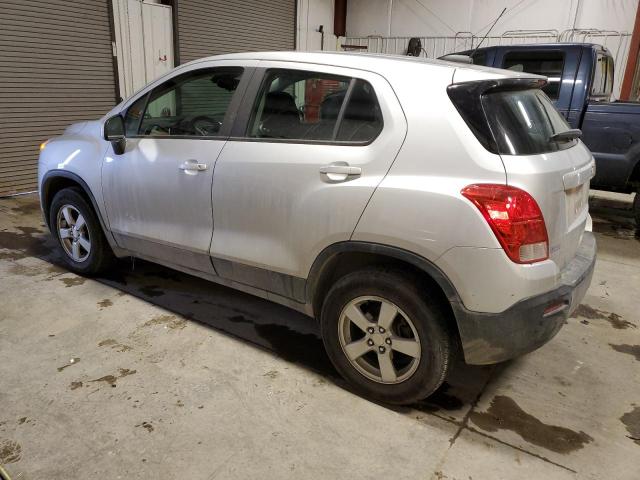 2016 CHEVROLET TRAX LS SILVER KL7CJNSB5GB756750