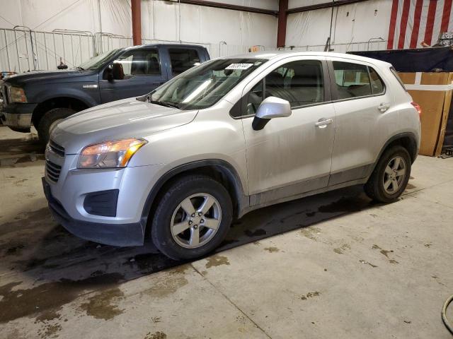 2016 CHEVROLET TRAX LS SILVER KL7CJNSB5GB756750