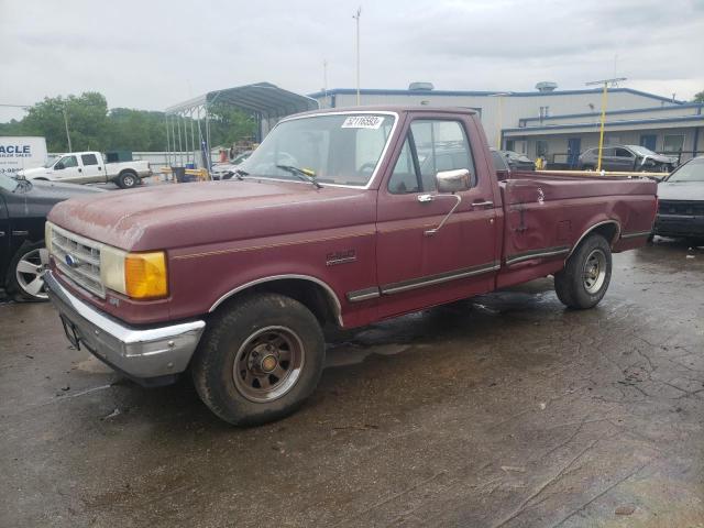 1990 Ford F 150 Burgundy